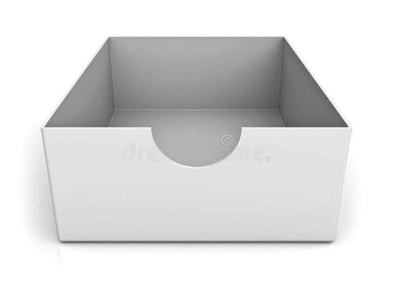 Empty box stock illustration. Illustration of empty, packaging - 74790319