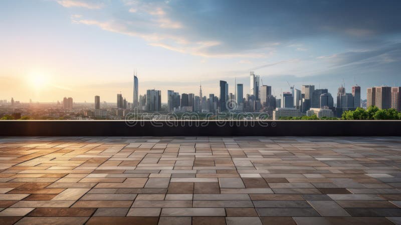 Brick Building Rooftop City Stock Illustrations – 129 Brick Building ...