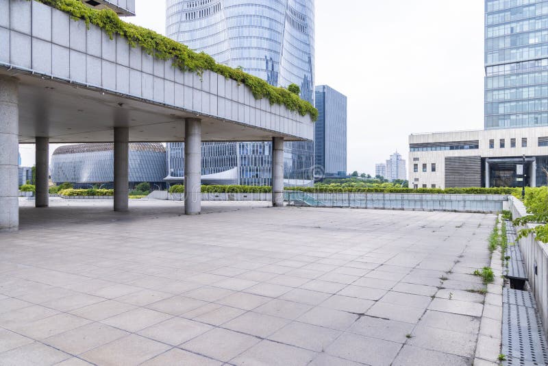 Empty Bright Outdoor Urban Space Stock Photo - Image of ceiling, area ...