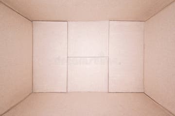 Empty brown cardboard box stock image. Image of cardboard - 34595267