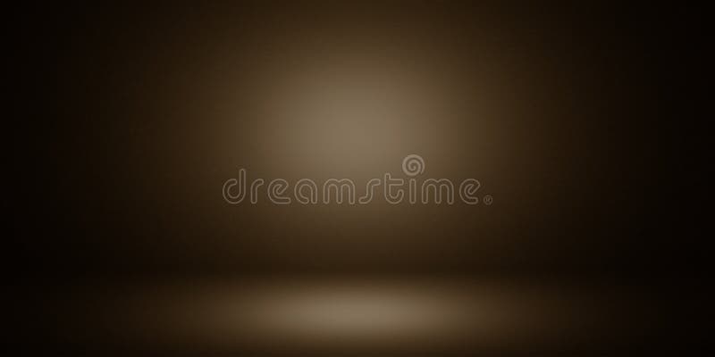 Empty Brown Studio Room, Used As Background for Display Your Products ...