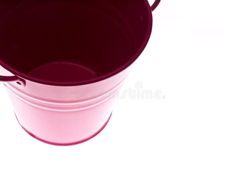 Empty Bucket stock image. Image of vessel, metal, object - 23762249