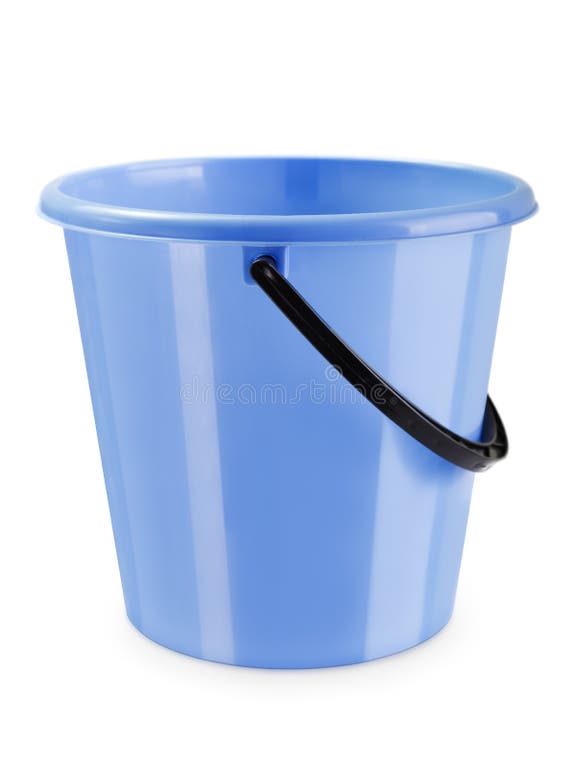 Empty bucket isolated stock photo. Image of handle, washing - 17422292