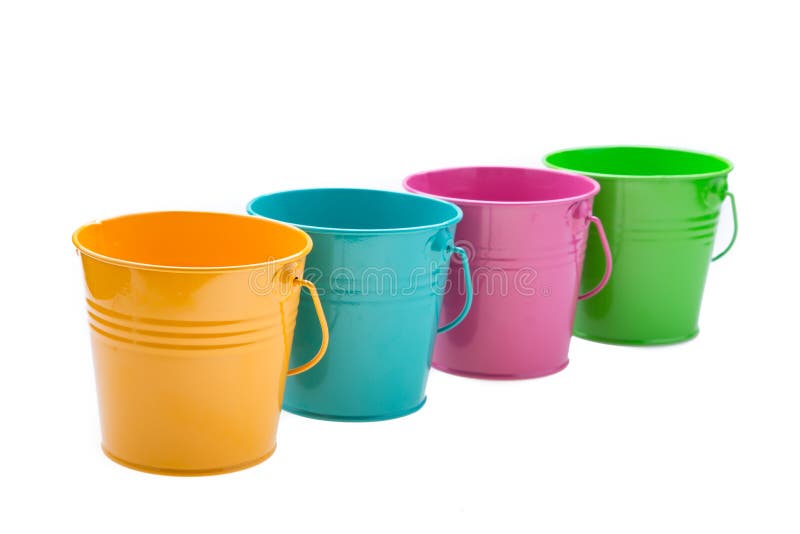 Empty bucket stock image. Image of clean, gardening, paint - 44245873