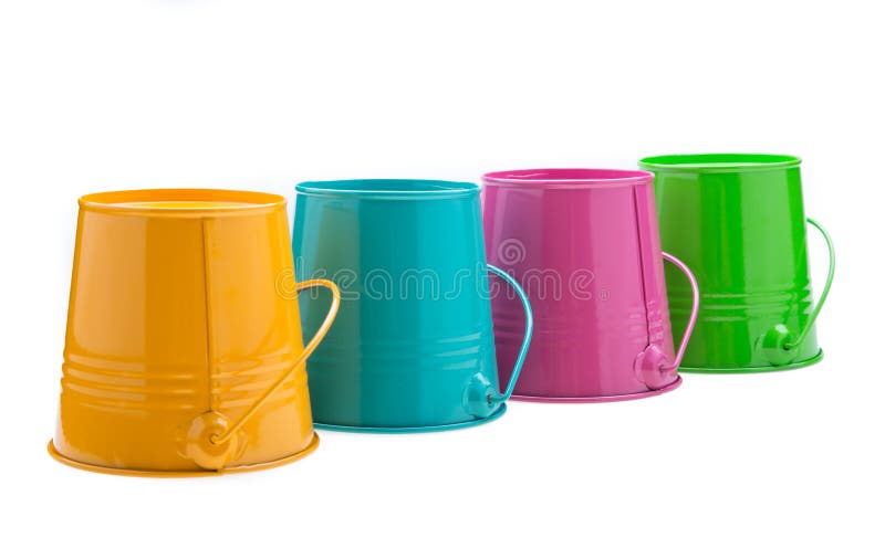 Empty bucket stock image. Image of clean, gardening, paint - 44245873