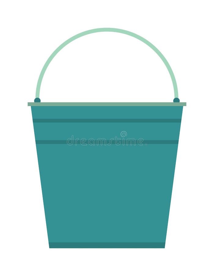 Bucket vector icon stock vector. Illustration of bucket - 94083703