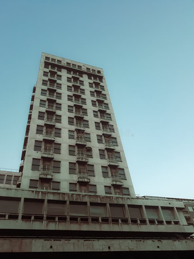 An Empty Building that is Huge Stock Image - Image of empty, skyscraper ...