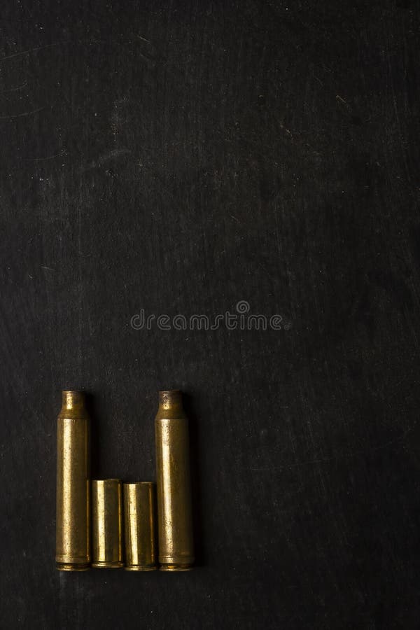 Empty bullet cartridges stock image. Image of casing - 267743617