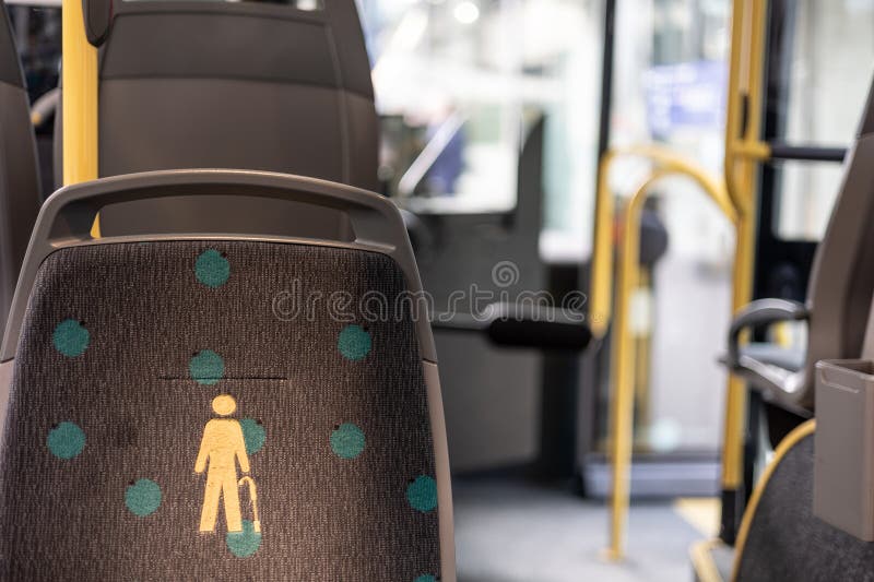 Designated Mobility or Disabled Parking Spaces in the City Stock Image ...