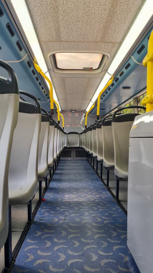 Empty Bus Seats Urban Transport daily Life Stock Image - Image of empty ...