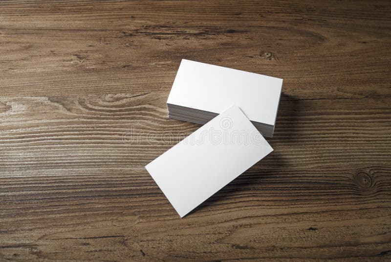 Empty business cards stock photo. Image of contemporary - 91724194