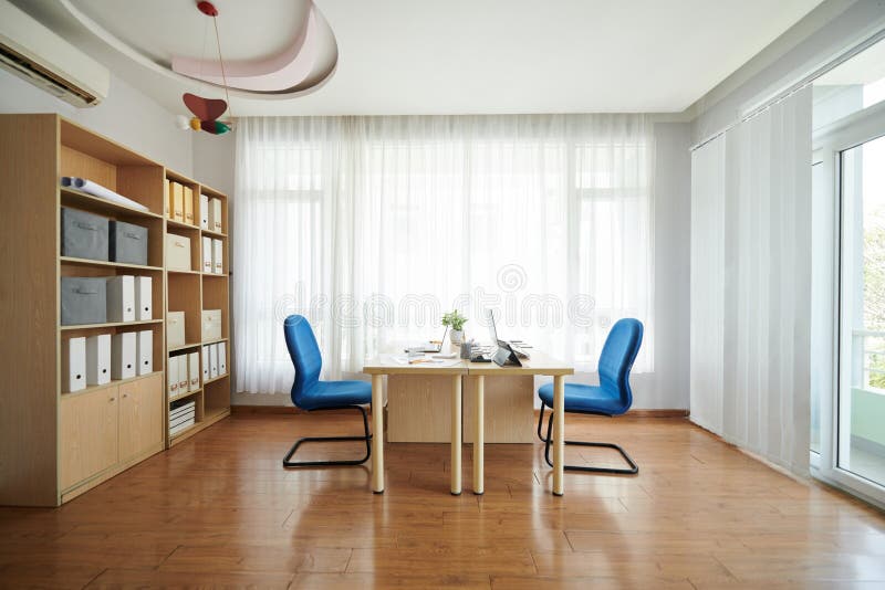 Empty Business Office stock image. Image of professional - 265889181