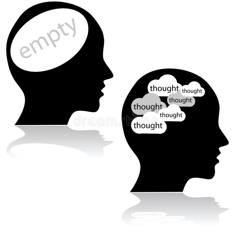 Woman profile: confusion stock vector. Illustration of sketch - 29180497