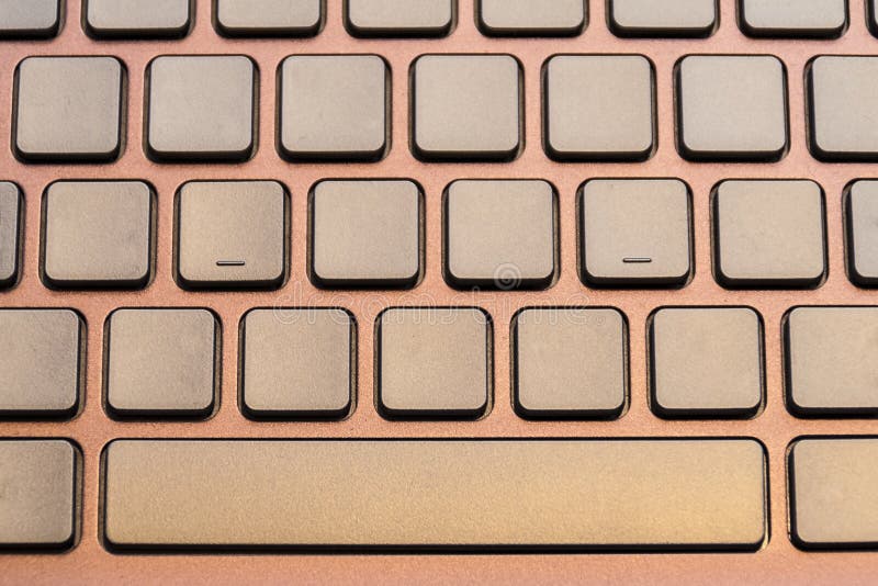 Empty Button from Computer Keypad Isolated Stock Image - Image of macro ...