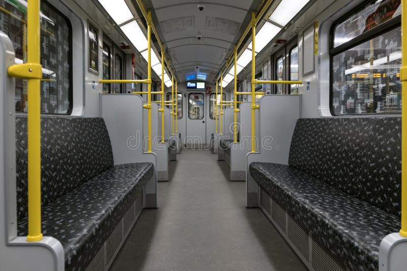 Inside S-Bahn Train in Berlin, Germany Editorial Photo - Image of ...