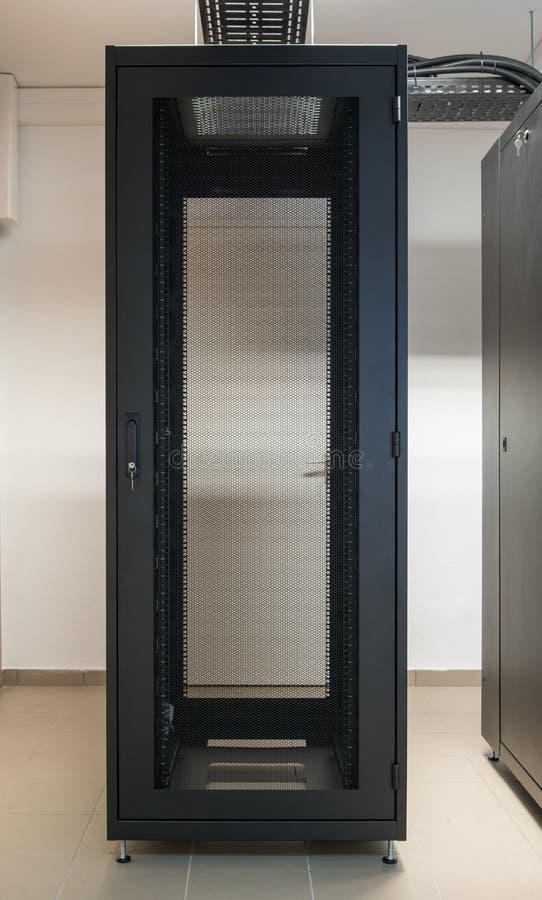 Empty server room stock image. Image of networking, copy - 131690607