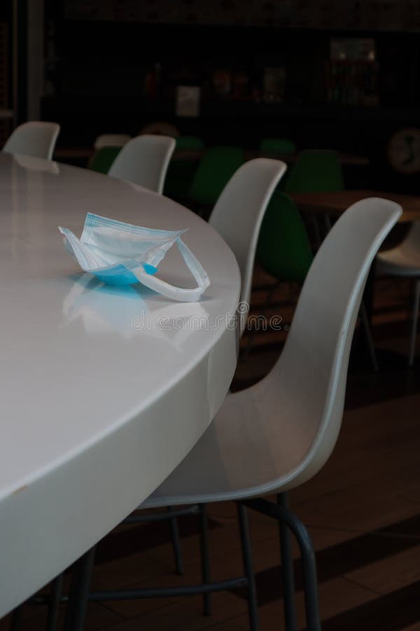 An Empty Cafe, No People, Empty Tables and Chairs Stock Image - Image ...