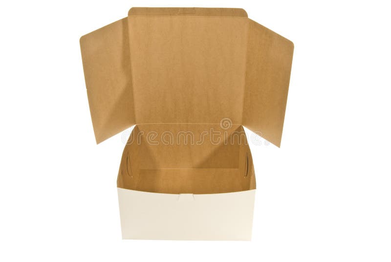 Empty Cake Box stock image. Image of inside, empty, business - 56462461