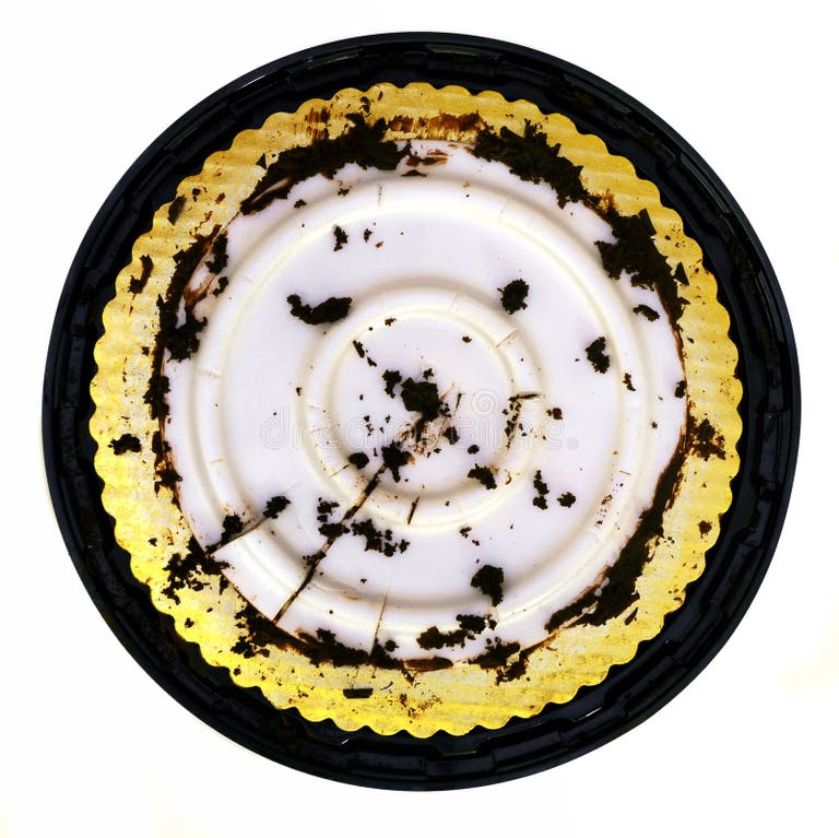 Empty Cake Tray stock image. Image of garbage, disposable - 15779637