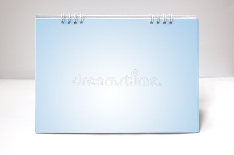 Empty calendar stock image. Image of blank, page, desk - 24512097