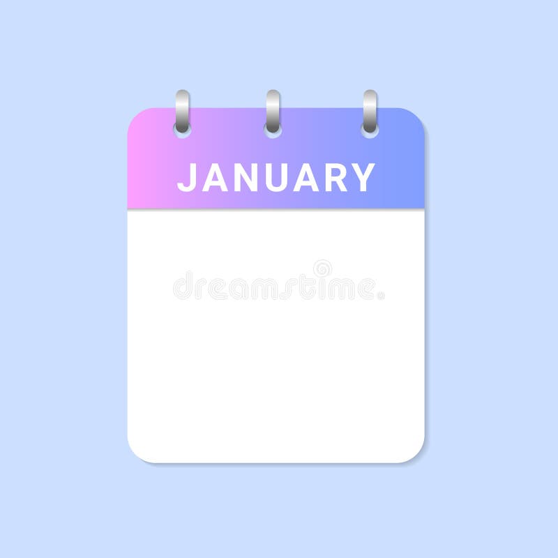 Day of 5th January daily Calendar of January Month on White Paper Note ...