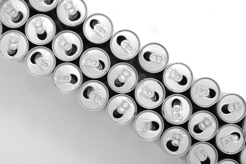 Empty cans stock image. Image of cold, aluminum, background - 15808349