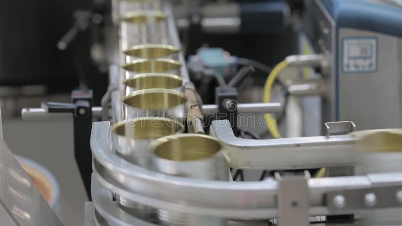 Can production factory stock video. Video of manufacture - 102185205