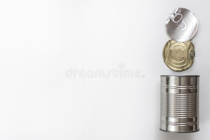 Empty cans for recycling stock photo. Image of junk - 167933678