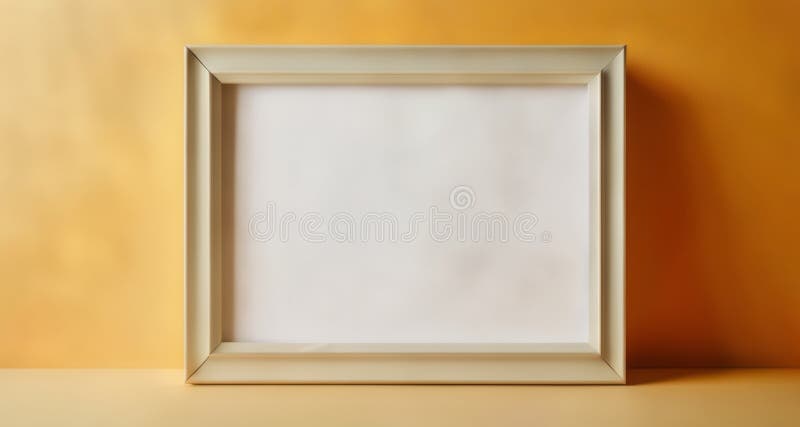 Empty Canvas, Ready for Your Masterpiece Stock Illustration ...