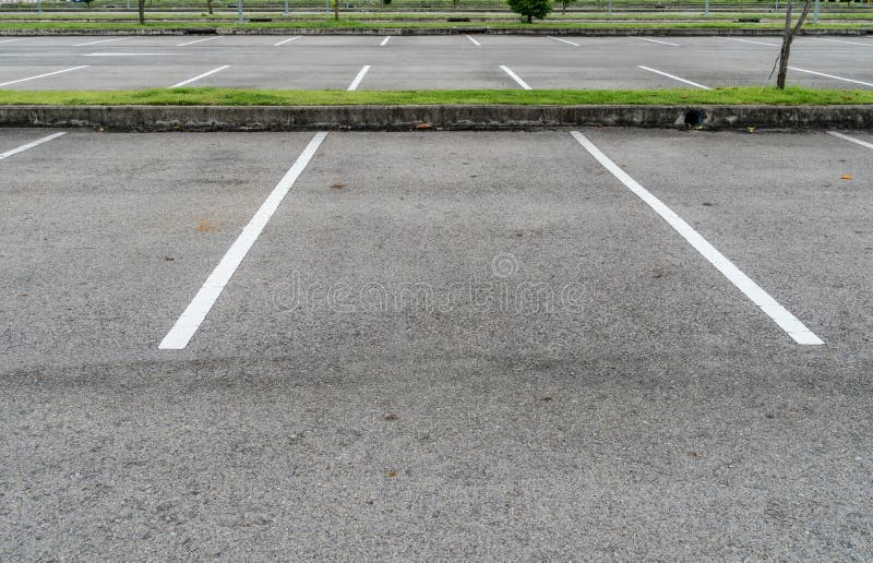 Empty car park stock image. Image of auto, concept, road - 78809847