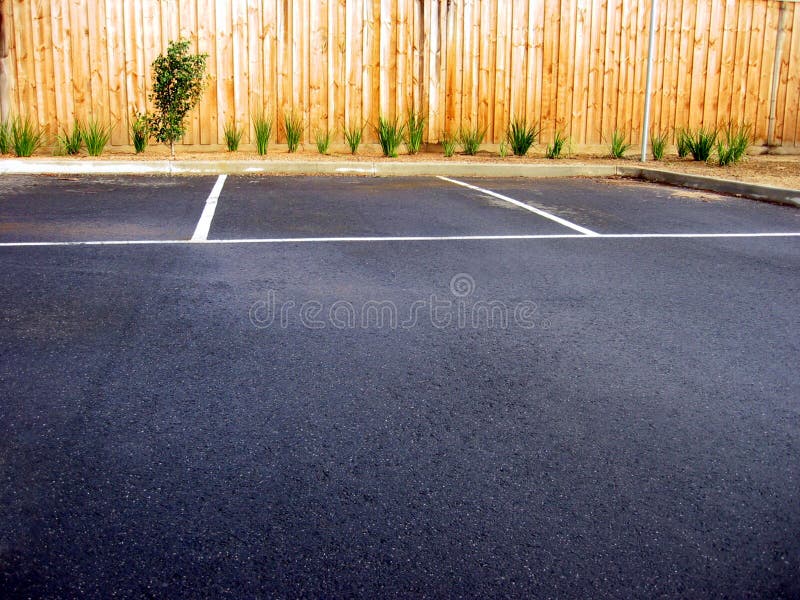 Empty Car Parks stock image. Image of glisten, transportation - 29763443