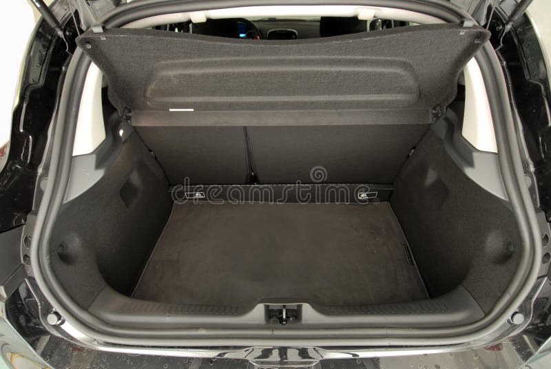 Empty car trunk stock photo. Image of open, hike, back - 31259802