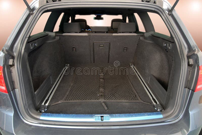 Empty car trunk stock photo. Image of goods, store, spare - 35627942