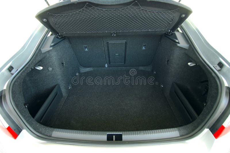 Empty car trunk stock photo. Image of space, boot, transport - 98395064