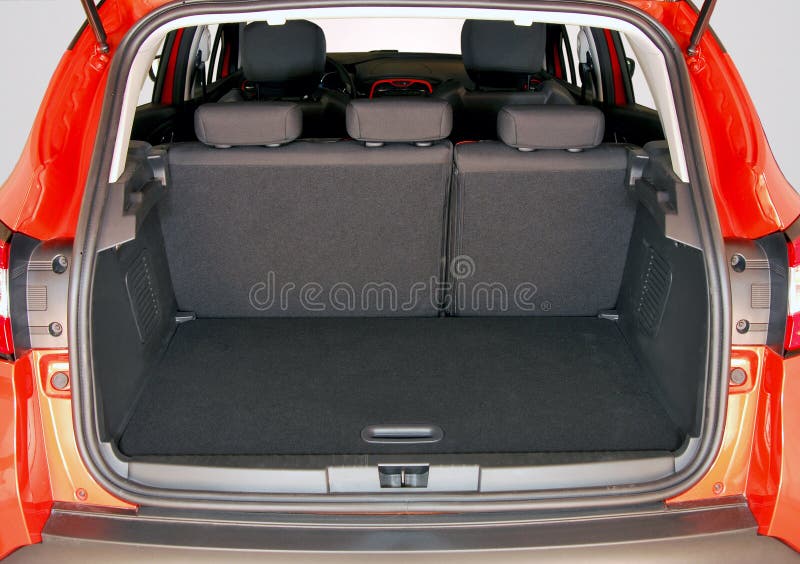 Empty car trunk stock image. Image of transport, spare - 40211861