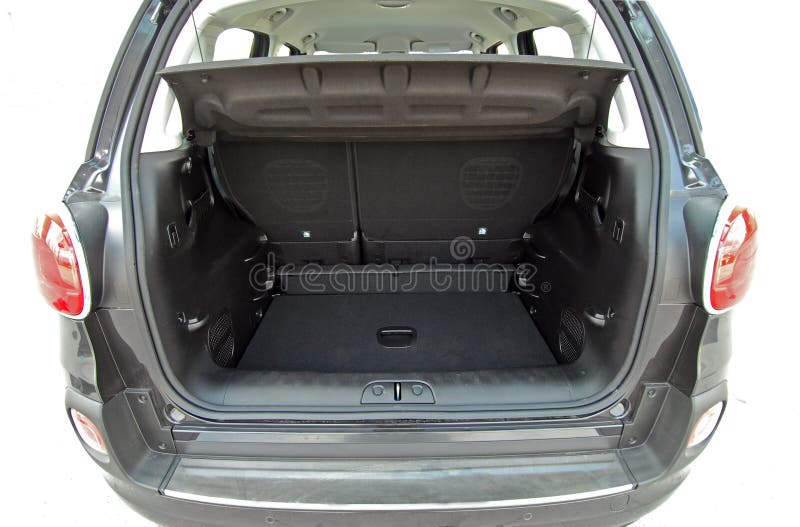 Empty car trunk stock photo. Image of carrier, deliver - 53554314