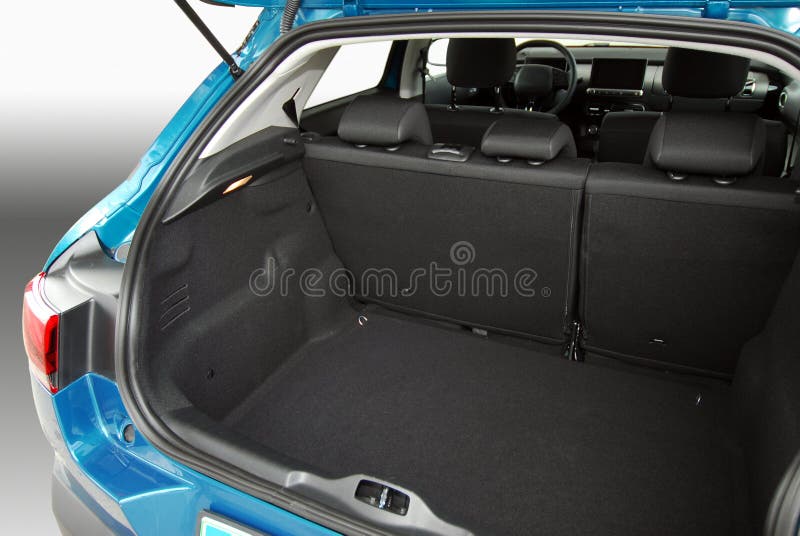 Empty car trunk stock photo. Image of store, baggage - 144838894