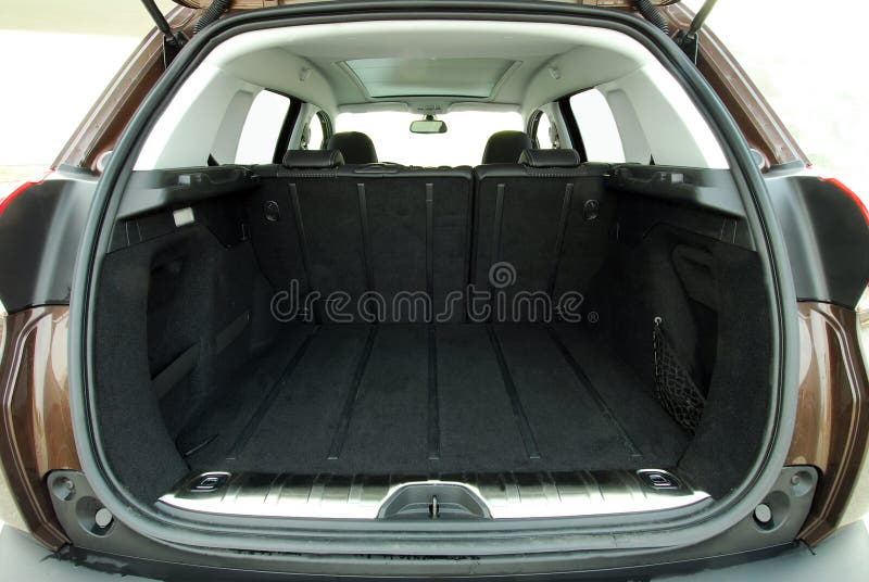 Empty car trunk stock image. Image of spare, drive, transport - 48233661