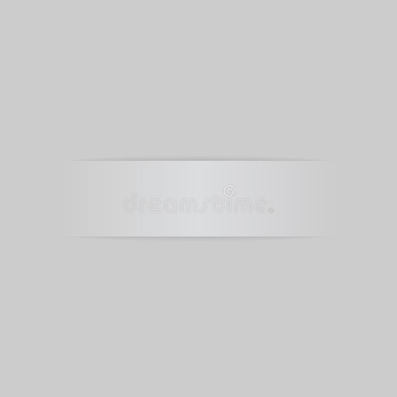 Empty Card Rectangle with Shadow for Design. Stock Vector ...