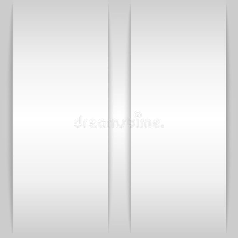 Empty Card Rectangle with Shadow for Design. Stock Vector ...