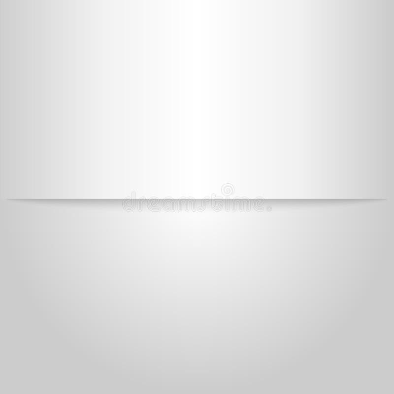 Empty Card Rectangle with Shadow for Design. Stock Vector ...