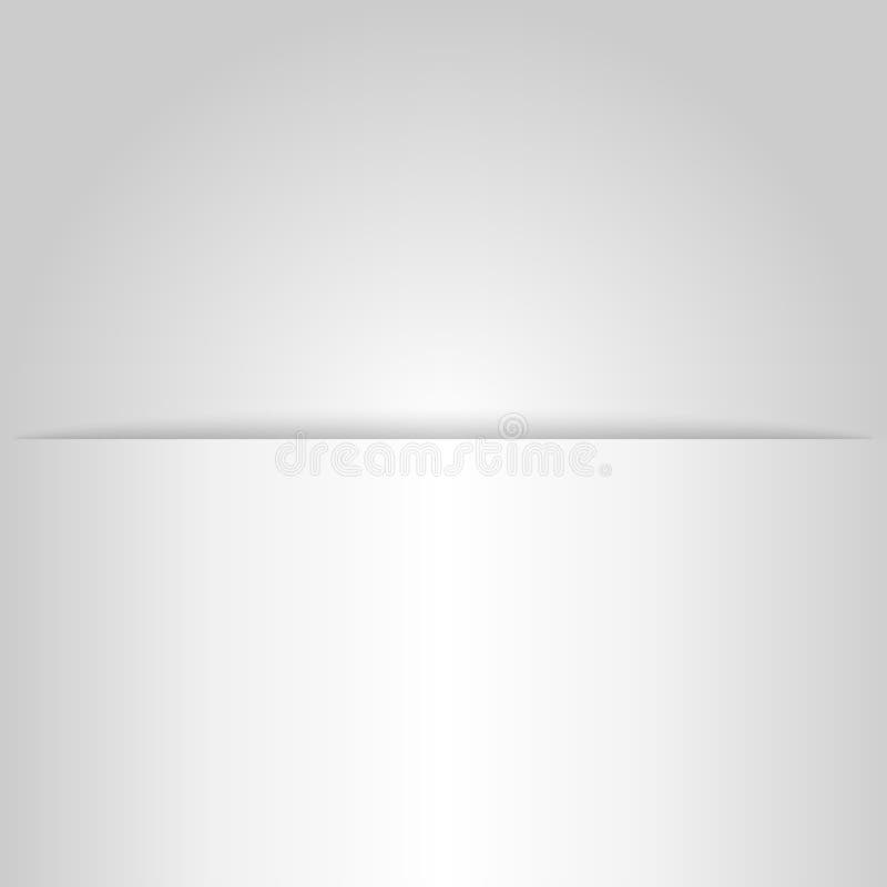 Empty Card Rectangle with Shadow for Design. Stock Vector ...