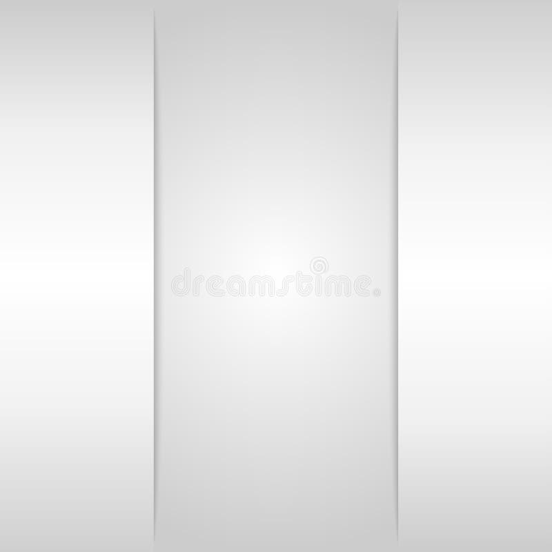 Empty Card Rectangle with Shadow for Design. Stock Vector ...