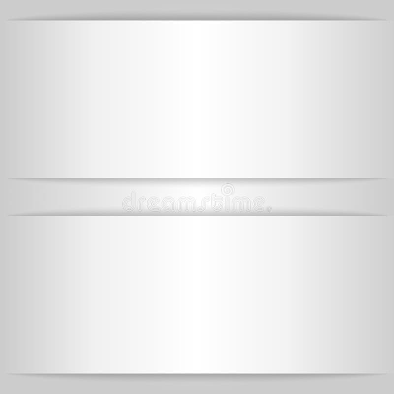 Empty Card Rectangle with Shadow for Design. Stock Vector ...