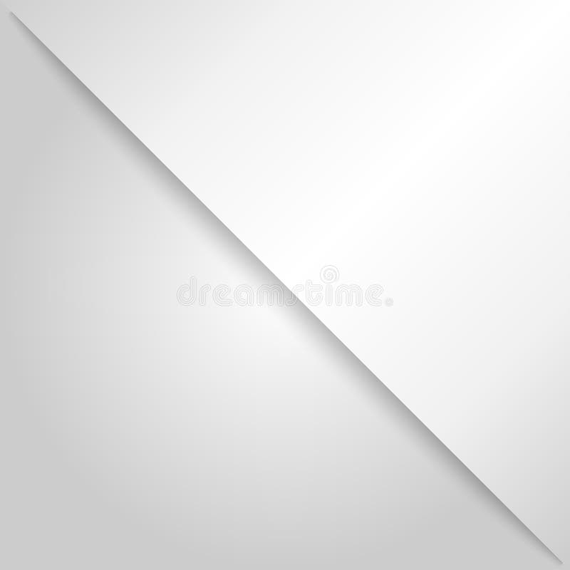 Empty Card Triangle with Shadow for Design. Stock Vector - Illustration ...