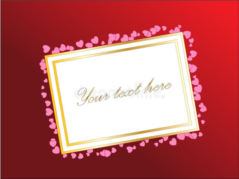 Empty Card for Your Design. Stock Vector - Illustration of blank ...