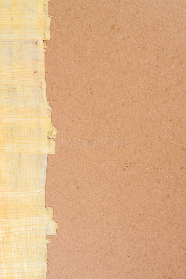 Empty Cardboard Background with Old Authentic Egyptian Papyrus Paper on ...