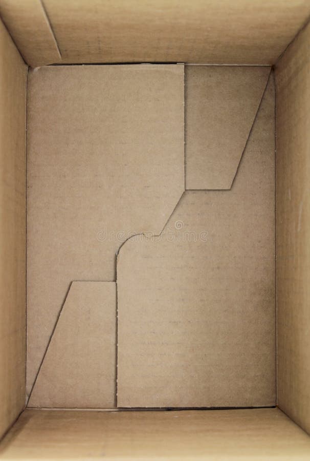 Empty cardboard box stock image. Image of storage, white - 20432265