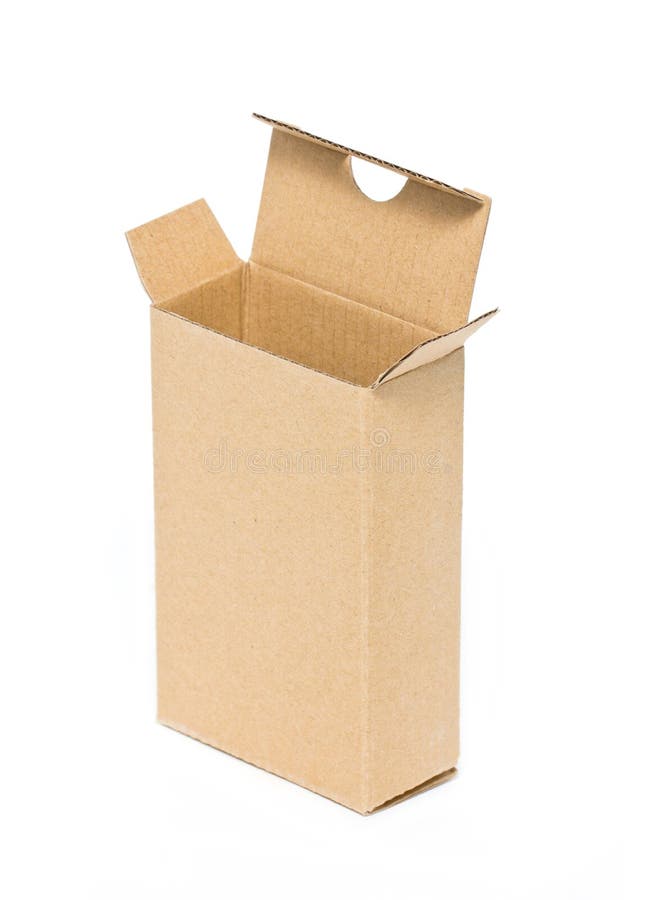 Empty Cardboard Box. stock photo. Image of crate, packaging - 36465240