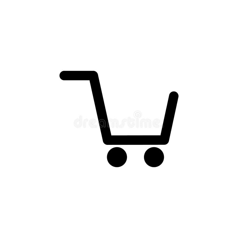 Empty Cart in the Store Icon. Element of Minimalistic Icon for Mobile ...
